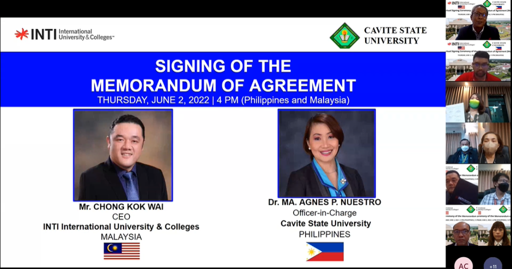 INTI International University & Colleges Sign Memorandum of Agreement ...