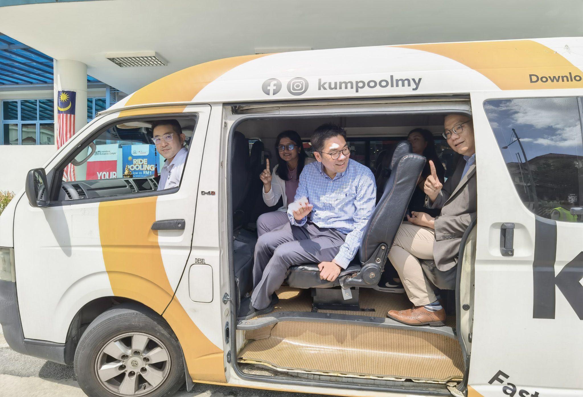 Kumpool’s First E-Hailing Van Service to Benefit INTI Students with ...