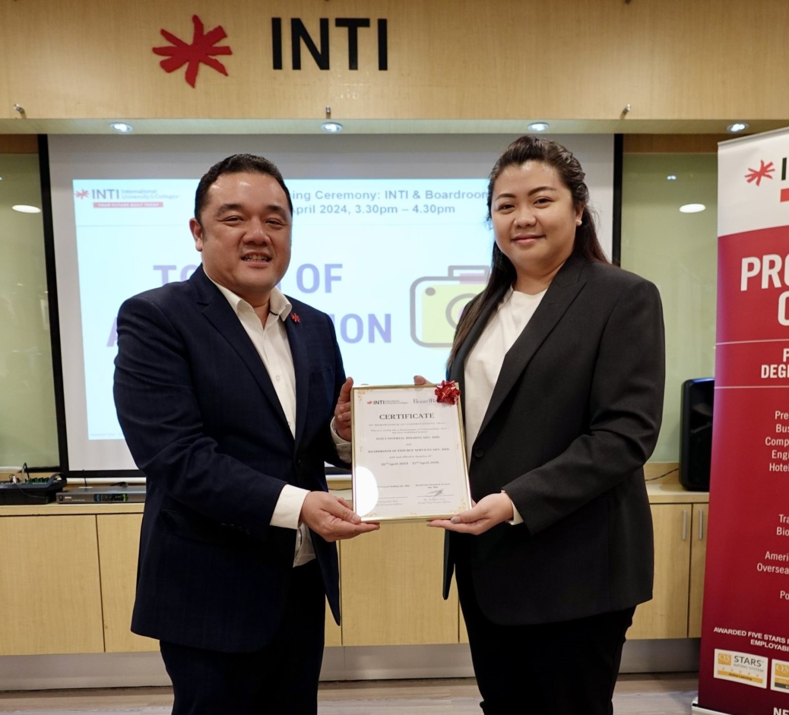 INTI and BoardRoom Collaborate to Enhance Opportunities for Students ...