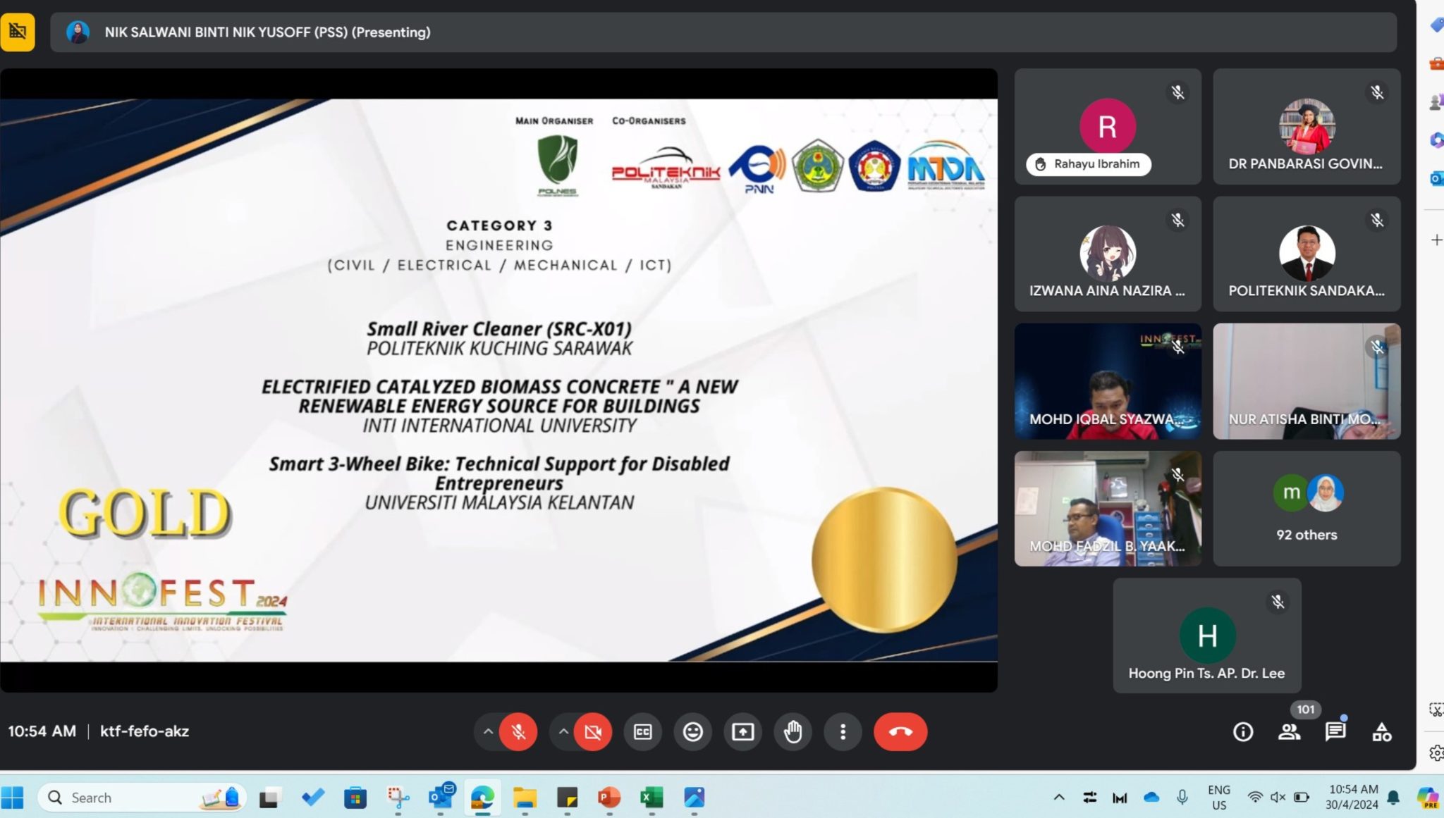 INTI Innovators Shine at INNOFEST 2024 with Renewable Energy and Water ...