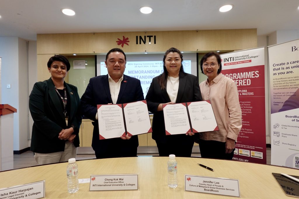INTI and BoardRoom Collaborate to Enhance Opportunities for Students ...