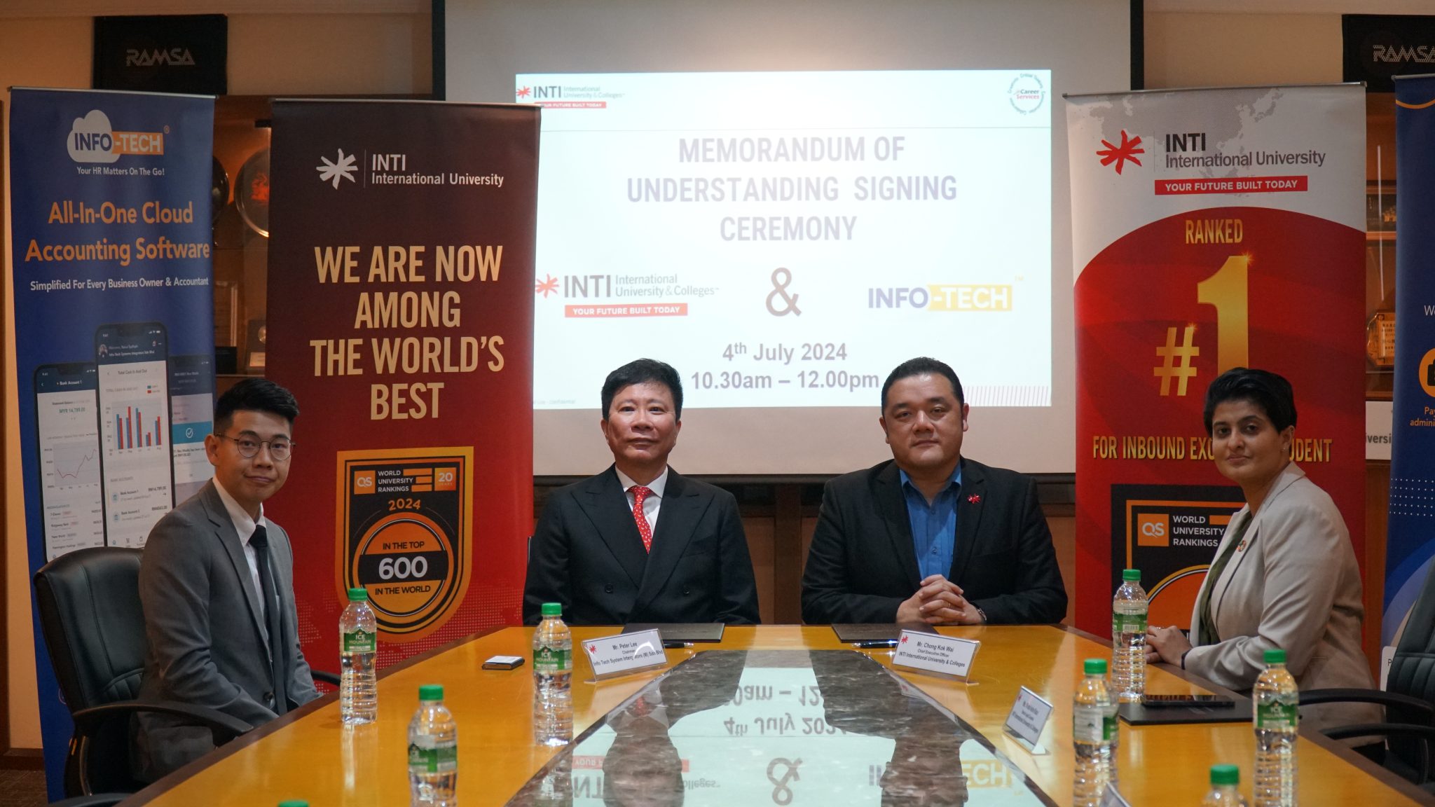 INTI and Info-Tech Systems Integrators Commit to Developing Industry ...