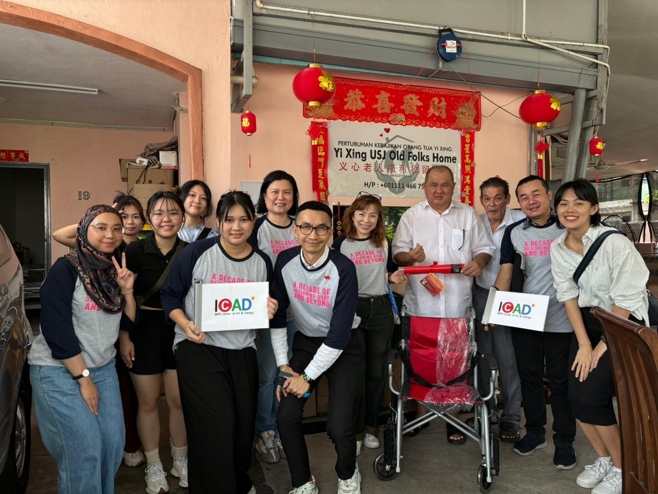 INTI’s ICAD Brings Joy to Elderly Homes with Wheelchair Donations ...