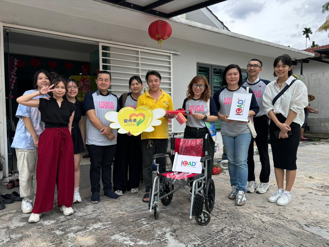 INTI’s ICAD Brings Joy to Elderly Homes with Wheelchair Donations ...